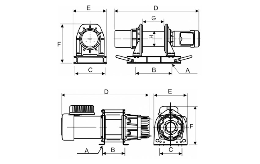 KDJ-500E1 / KDJ-750E1 / KDJ-1000E1 / KDJ-10000E1 Electric Windlass Series - Buy Product on NAN ...