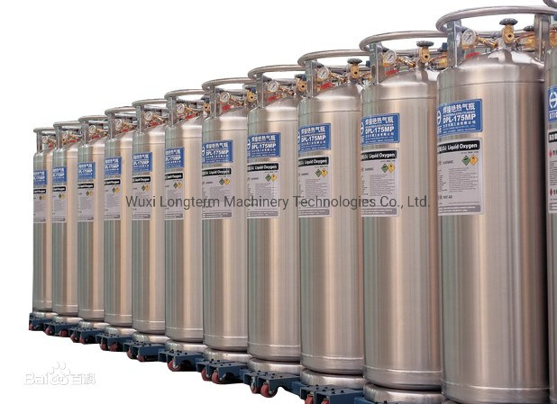 Liquid Oxygen/Nitrogen/Argon/CO2 Storage Tank Dewar Cryogenic Gas Cylinder, Hospital Medical ...