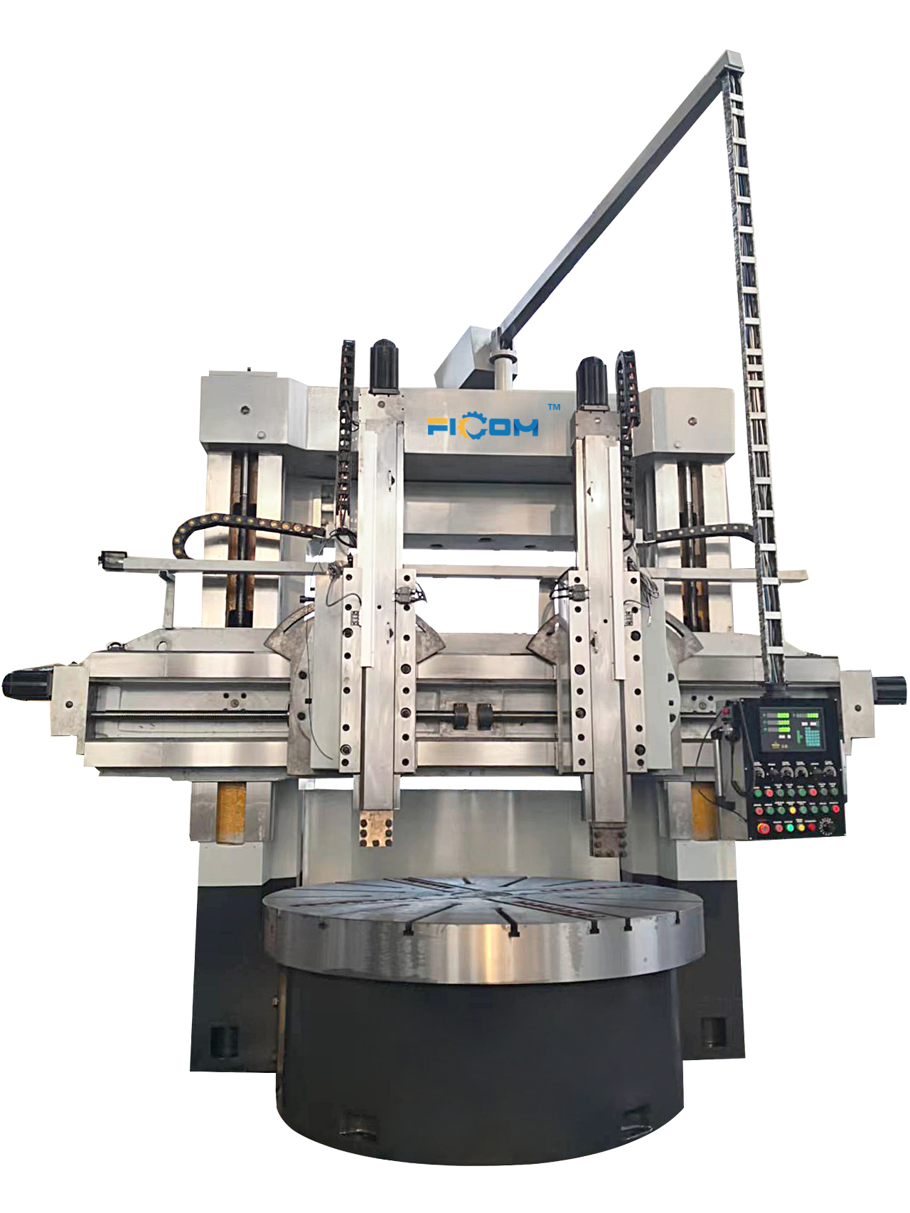 CNC Double Column Vertical Turning Lathe - Precision Machining for Heavy-Duty Components