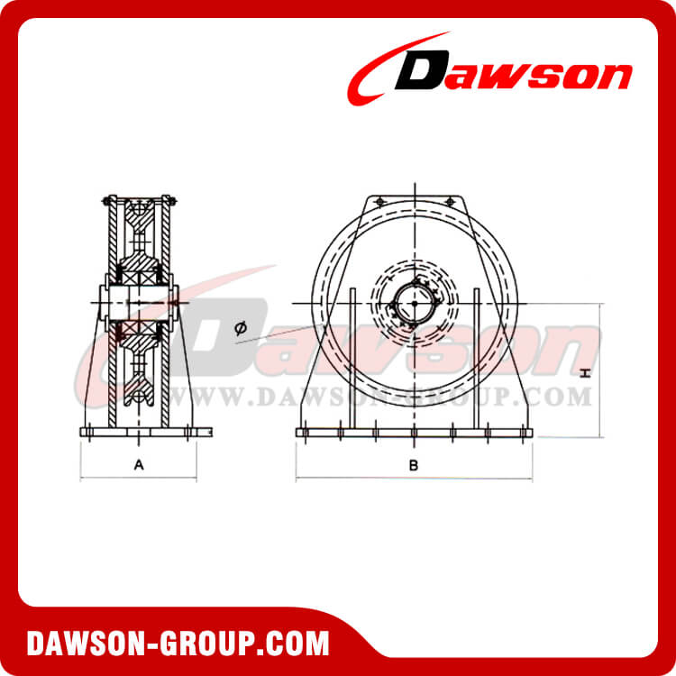 Vertical Sheave - Dawson Group Ltd. - China Manufacturer, Supplier ...