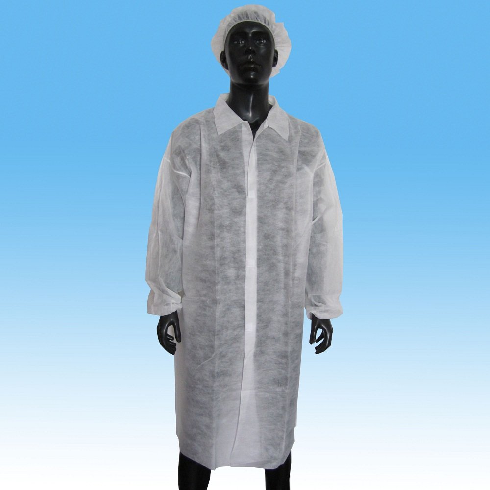 Wrinkled Lab Coat