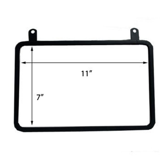 Hanging Metal Sign Frame with Two Rings 11X7 Black - Buy Hanging sign ...