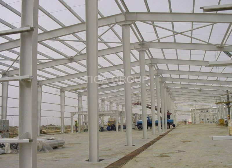High Rise Space Frame Steel Structure Godown Design for Philippines