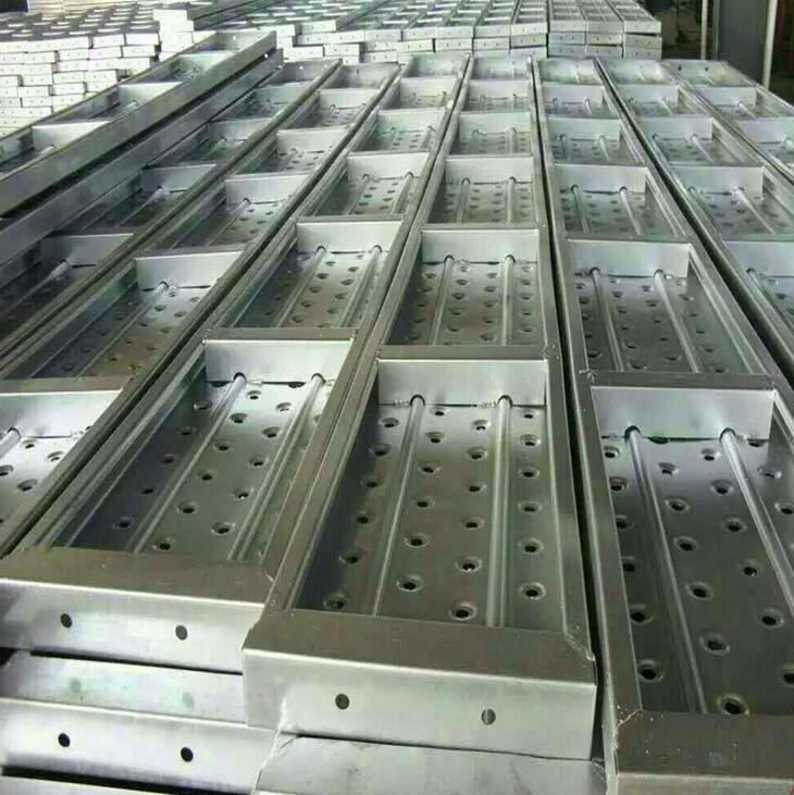 strong galvanized scaffolding plate steel plank with 4 hooks - Buy ...