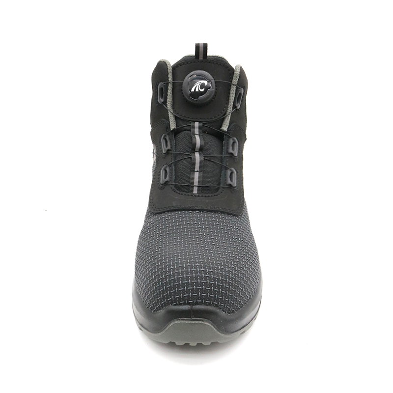 High Ankle Fast Lock System Composite Toe Safety Sneaker for Men - Buy ...