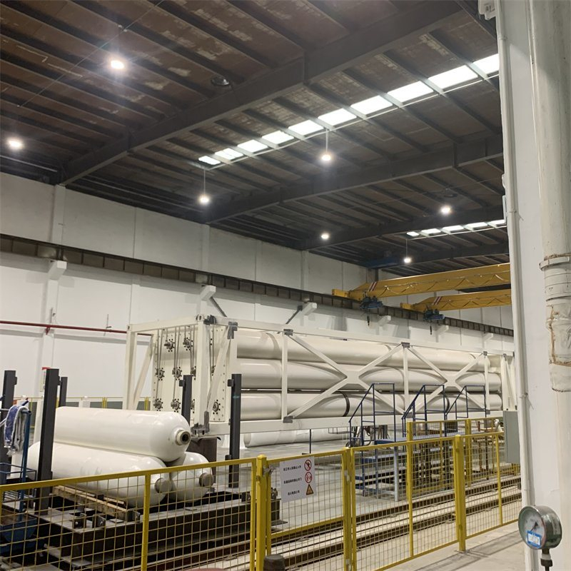 Compressed Natural Gas CNG Tube Trailer /CNG Cascade Cylinder Skid ...