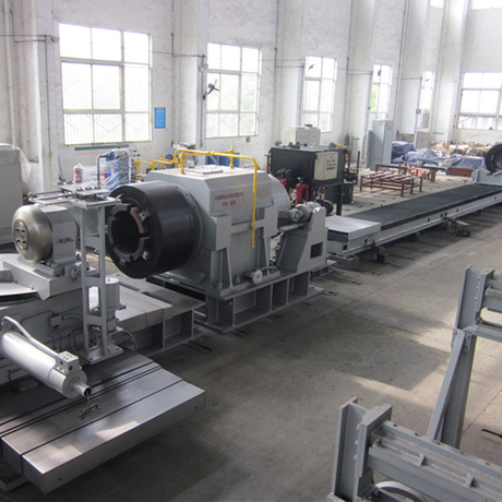 Industrial Gas Cylinder Hot Spinning Neck in Machine