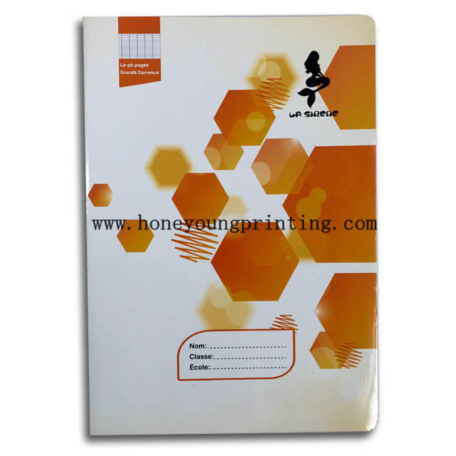 Assorted Designs A4 Size Seyes Exercise Book Round Corner Laminated