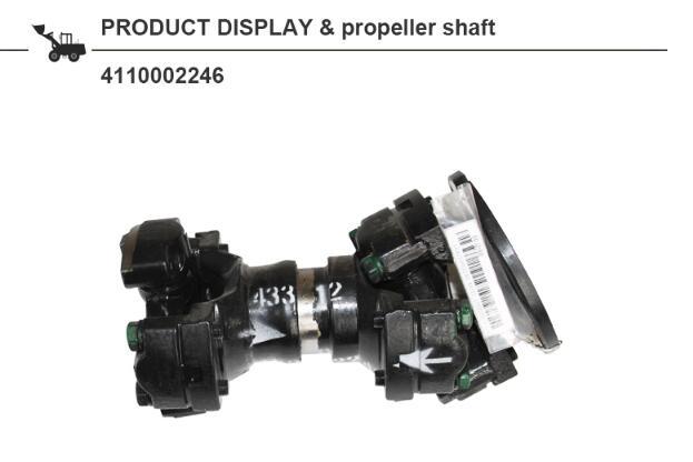 Propeller Shaft 4110002246 for Sdlg956L Wheel Loader from China ...