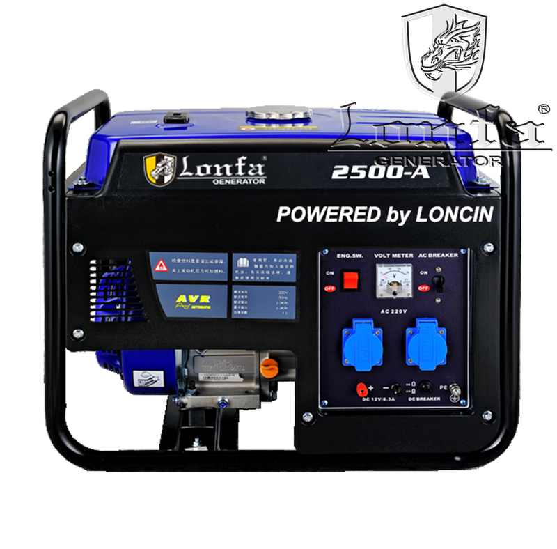 2.5KVA LONCIN TYPE AC GASOLINE GENERATOR (LF2500D-A) - Buy LONCIN ...