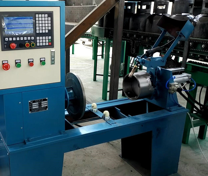 Digital LPG Cylinder Collar Welding Machine