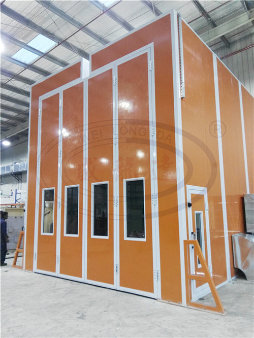 Wld-RS Transformer Spray Booth In Saudi Arabia with Roof Open/ Roof ...