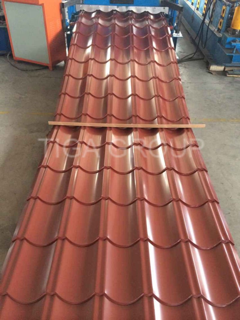 ASTM Standard Prepainted Zinc Coated Corrugated Aluminum Roofing