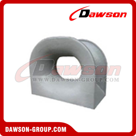 DIN 81915 Bulwark Mounted Panama Chock Type A, DIN Standard Cast Steel ...