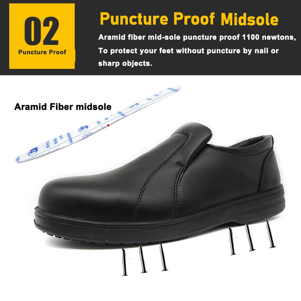 Microfiber leather composite toe executive safety shoes for men - Buy ...