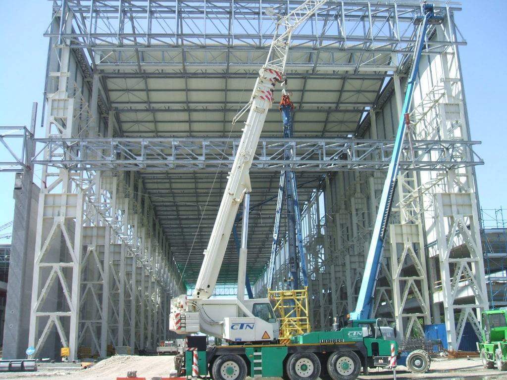 Pre Engineering Long-Span Steel Structure Shopping Mall Building
