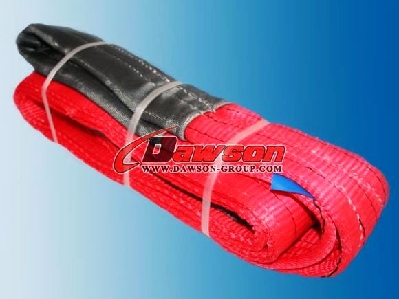WLL 5 Ton Polyester Webbing Slings, 5000kg Eye Flat Webbing Slings ...