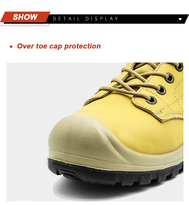 Oil slip resistant anti puncture mining safety shoes steel toe - Buy ...