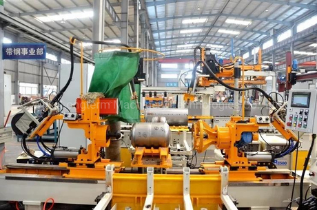 Auto Circular Saw Welding Machine, LPG Cylinder Circumferential Seam ...