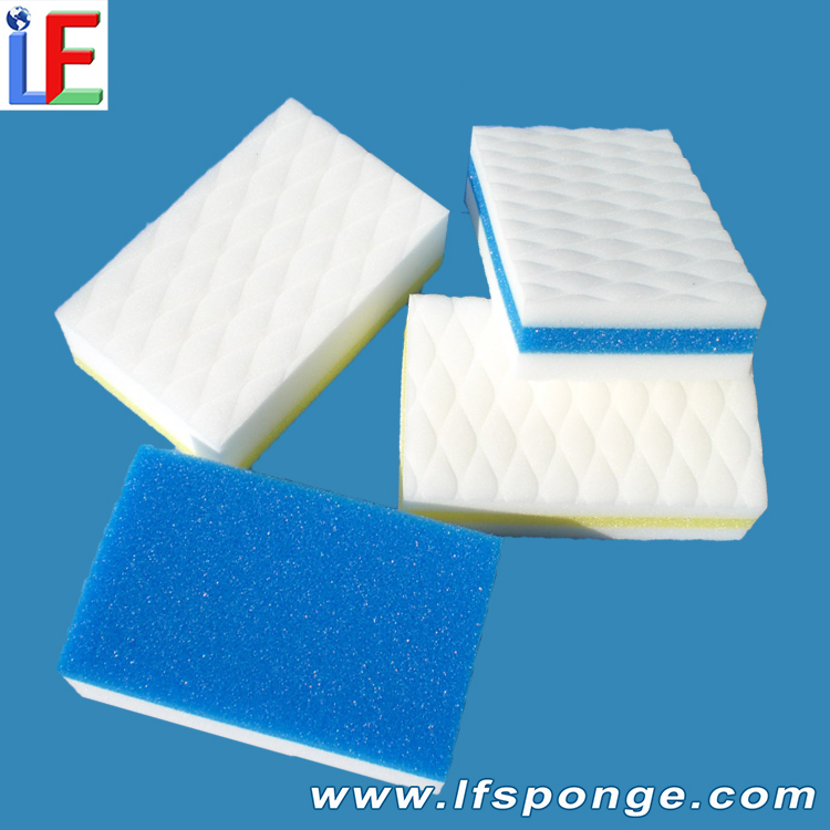 Wholesale Magic Kitchen Cleaning Sponge Compound PU Inbuilt Soap , Soap ...