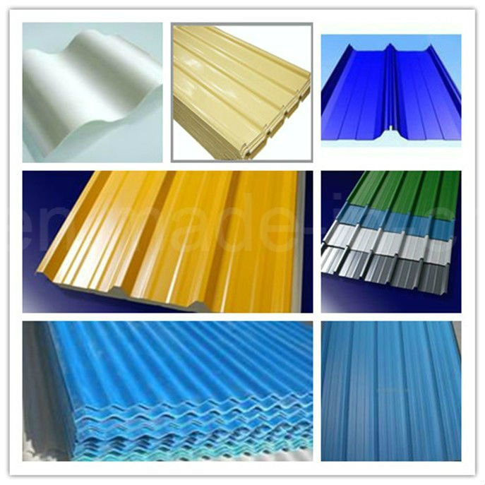 Corrugated Metal Roofing Sheet / Ral Color Roofing Tile for Shed