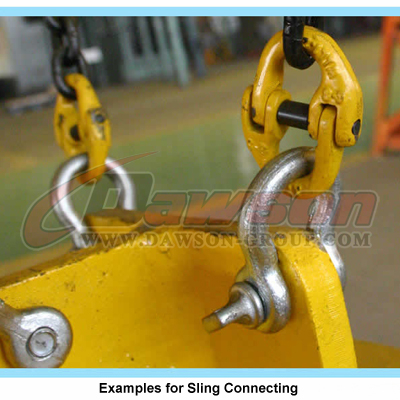 Dawson Sling Connecting Application - Lifting Slings, Lifting Gear ...