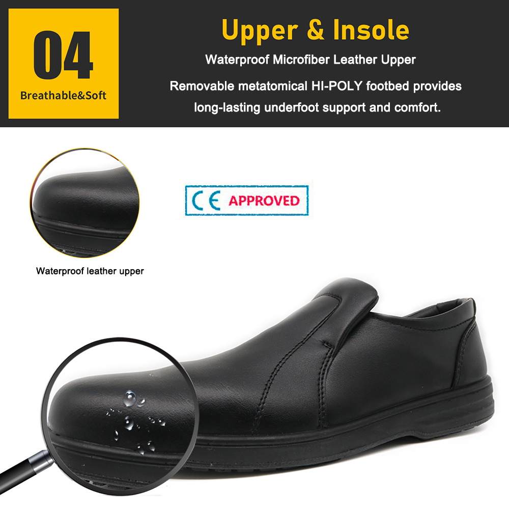 Microfiber leather composite toe executive safety shoes for men - Buy ...