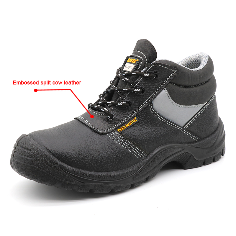 Anti Slip Puncture Resistant Labour Safety Shoes Steel Toe - Buy oil ...
