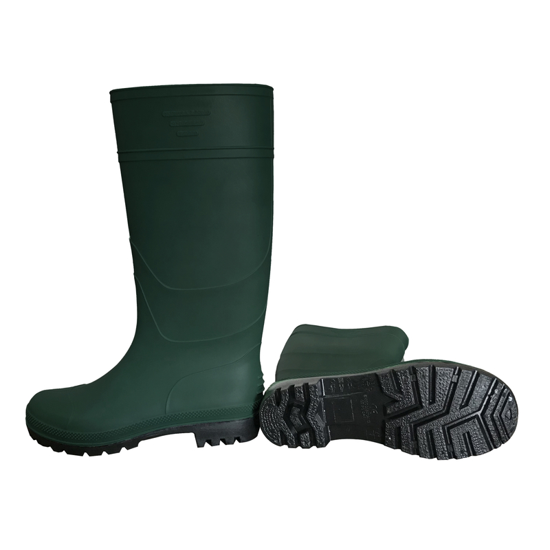 Green Non-slip Waterproof Cheap Pvc Garden Rain Boots - Buy pvc garden ...