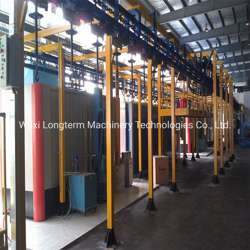 CNG Gas Cylinder Powder Coating Line, Seamless Oxygen Cylinder Spray ...