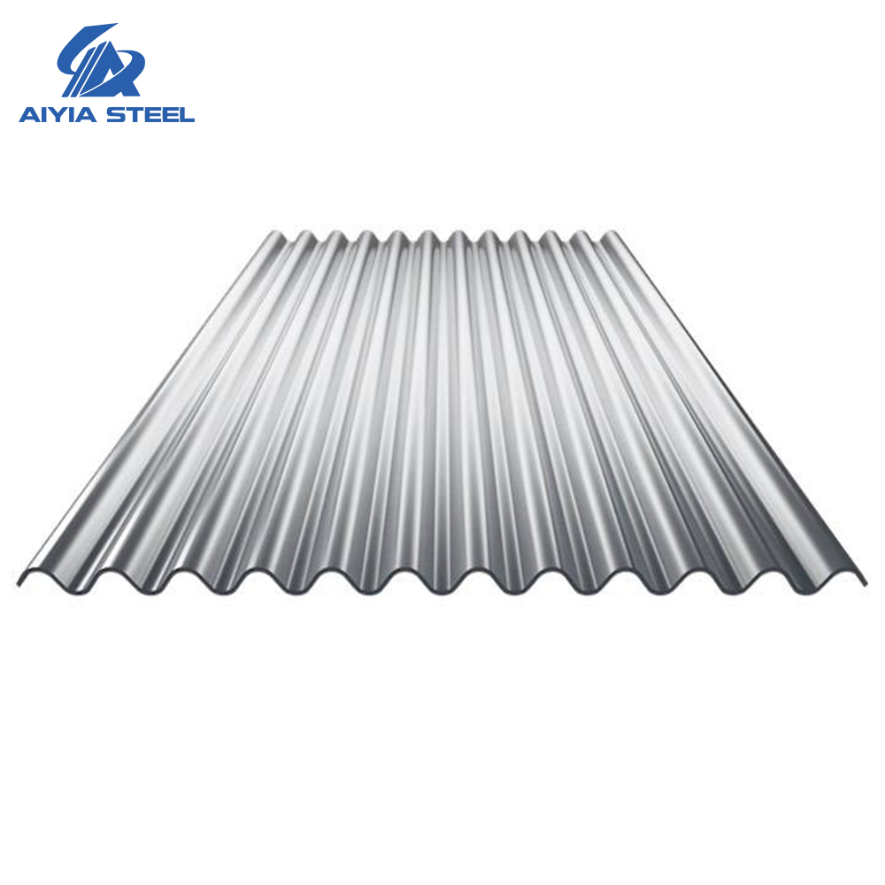 Tôle d'acier ondulée, feuille de toiture