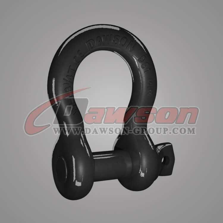 Dawson Drop Forged Bow Shackle with PU Protection for Towing & Recovery ...