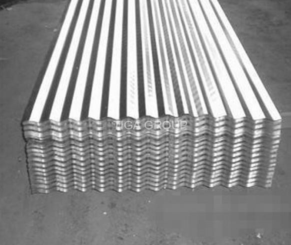 Building Material Zinc Aluminium Coating Corrugated Plancha De Zinc