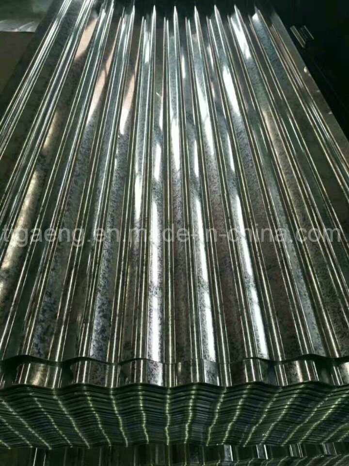 Galvanized Wave Roof Tile/Zinc Coated Corrugated Steel Metal Roofing