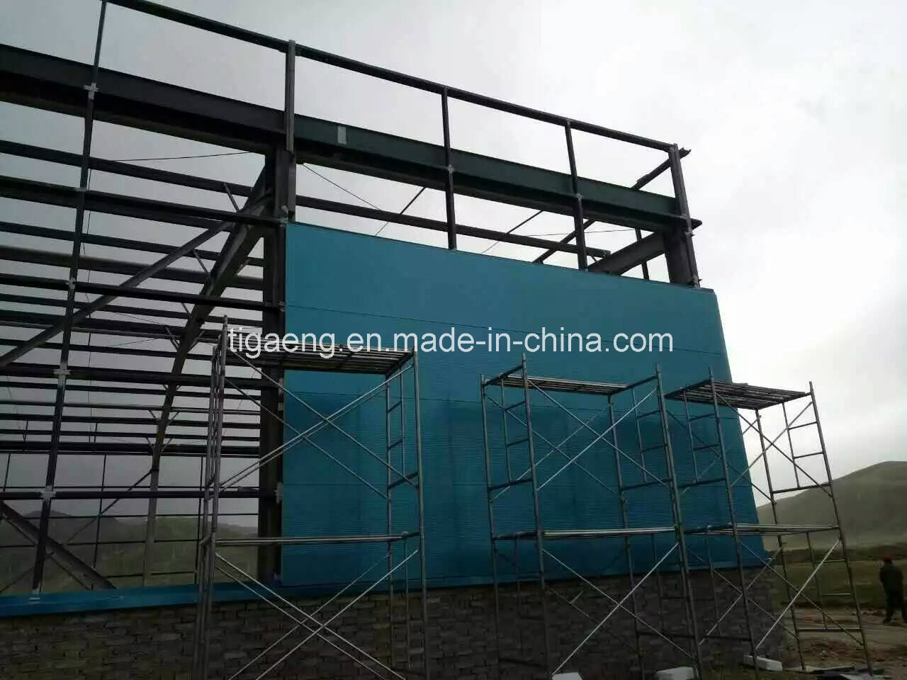 Prefabricated Large Steel Structure Football Court/Gymnasium/Basketball ...