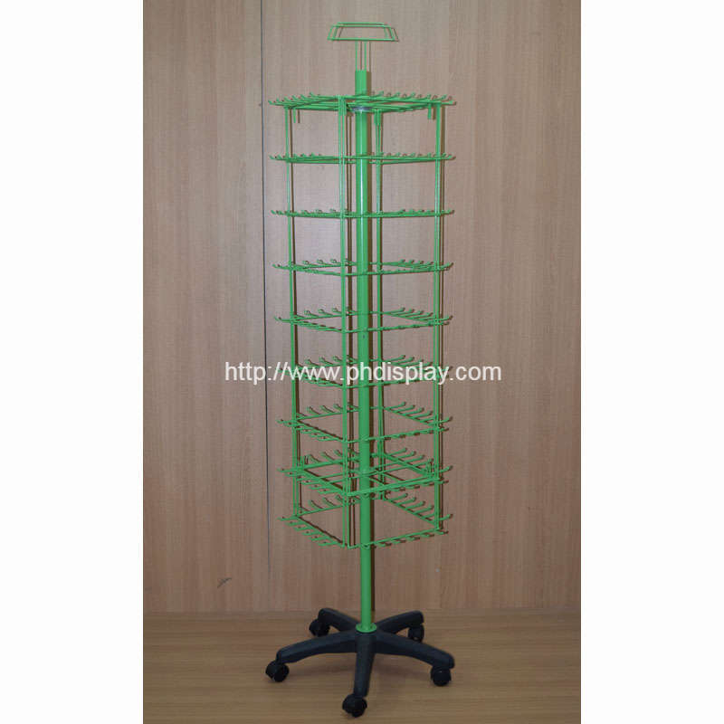 four sides floor metal peg display stand(PHY2044) - Buy metal peg ...