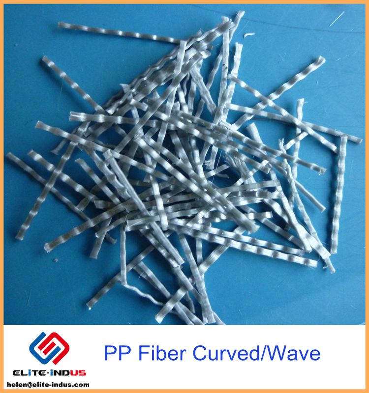 Polypropylene PP Fiber wave curved - Buy concrete fiber, polypropylene ...