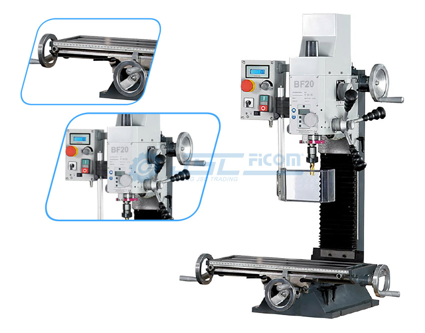BF20 / BF20L / BF25 / BF25L / BF32 / BF32L Drilling & Milling Machine ...