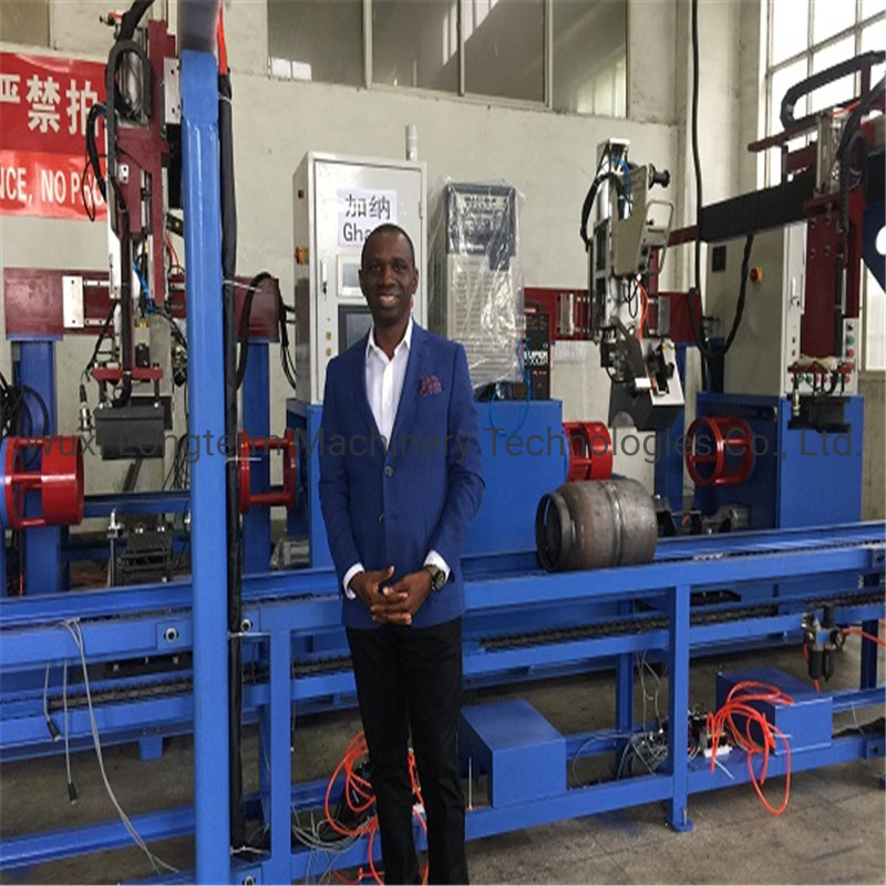 Automatic Loading&Unloading Gas Tank Circumferential Welding Line