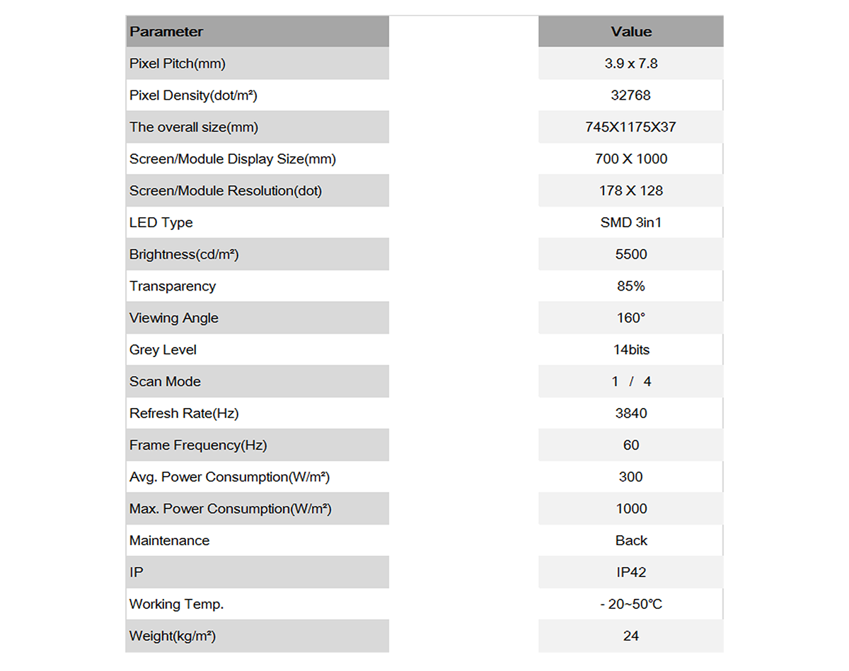 Flexible Outdoor Transparent LED Display Screen - Adhaiwell