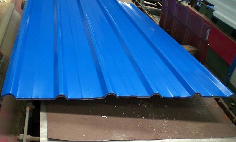 Corrugated Metal Roofing Sheet / Ral Color Roofing Tile for Shed