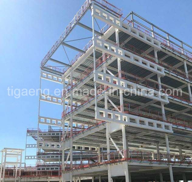 Prefabricated Light Steel Frame Structures Godown for Africa
