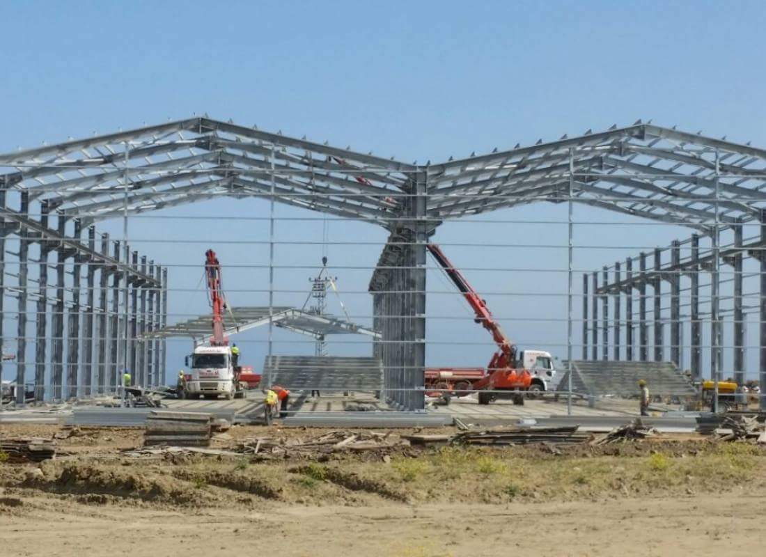 Pre Engineering Long-Span Steel Structure Shopping Mall Building