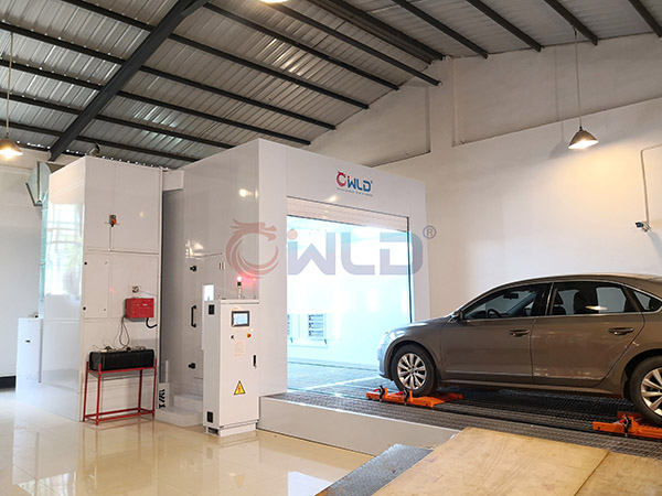 WLD-CH Spray Booth With Automatic Chains - Buy WLD-CH, spray booth ...