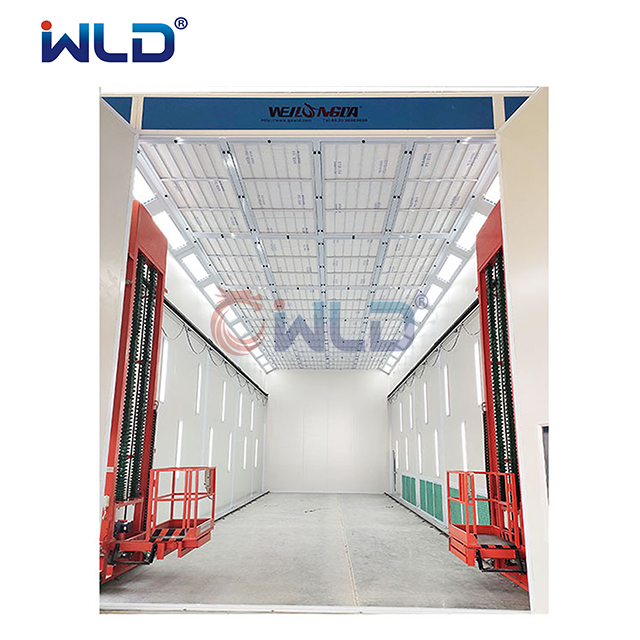 Bus Spray Booth With 3D Lifter - Buy bus spray booth, bus paint booth ...