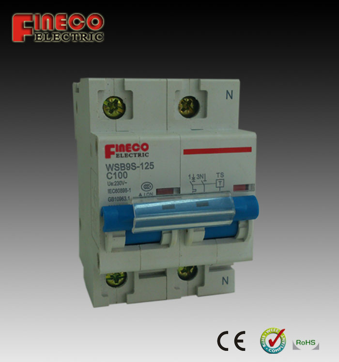 C63-125A Single phase Smart MCB switch used with Prepaid Energy meter ...