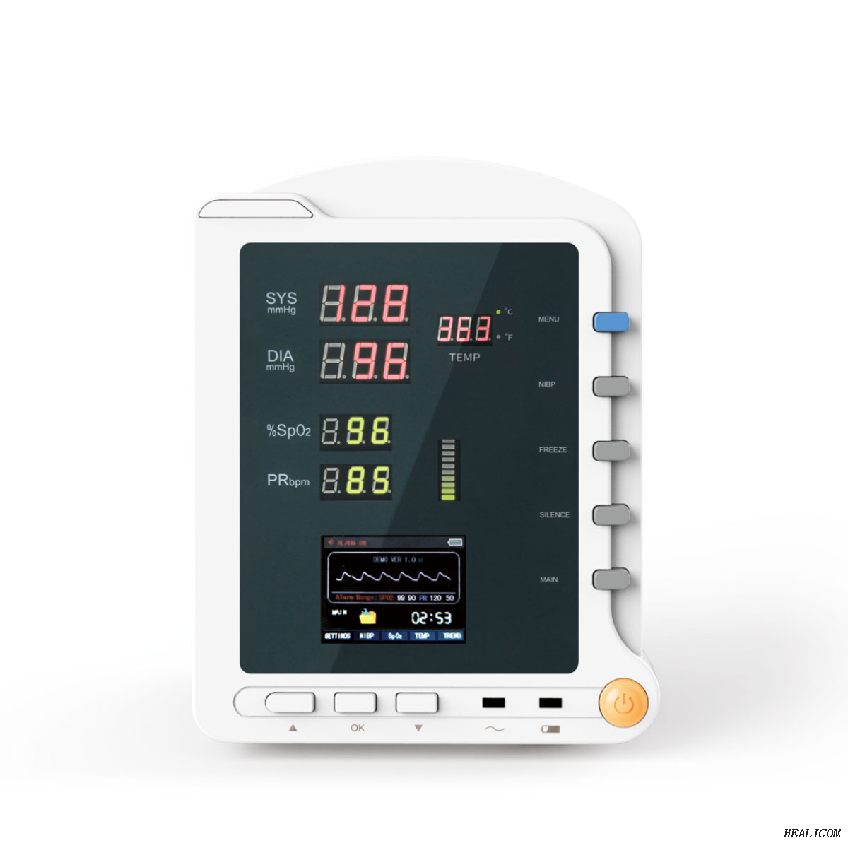 High Quality Medical Portable ICU vital signs monitor NIBP SPO2 Patient ...