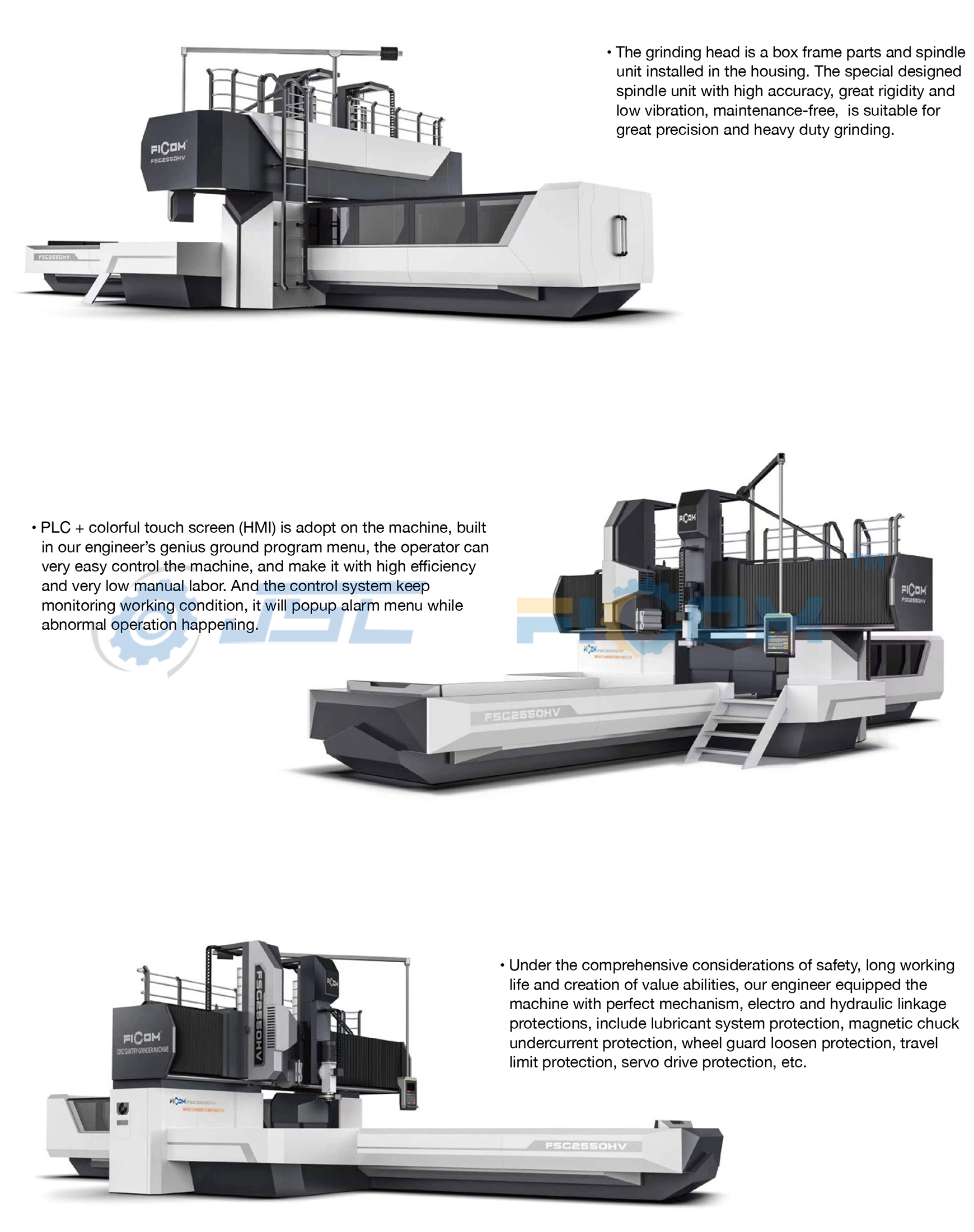 FSG2550HV CNC GANTRY GRINDER MACHINE - Buy Product on NAN JING JSC ...