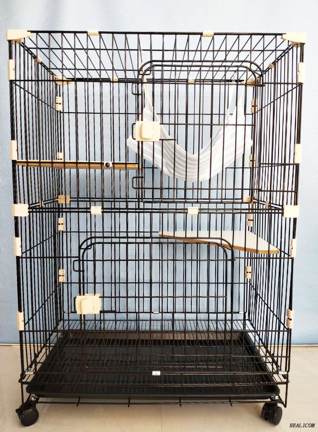 2 layers pet Cat cage veterinary cat cages - Buy pet Cat cage, Cattery ...
