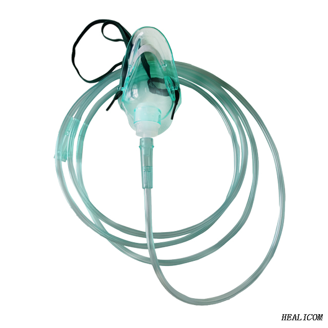 Disposable Oxygen Mask Device With Nasal Oxygen Cannula - Buy Mask ...